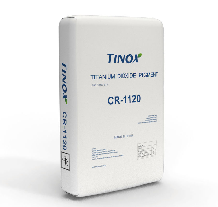 Tinox Tio2 Chloride Rutile white pigment CR-1120 for paints&coatings Bluish undertone