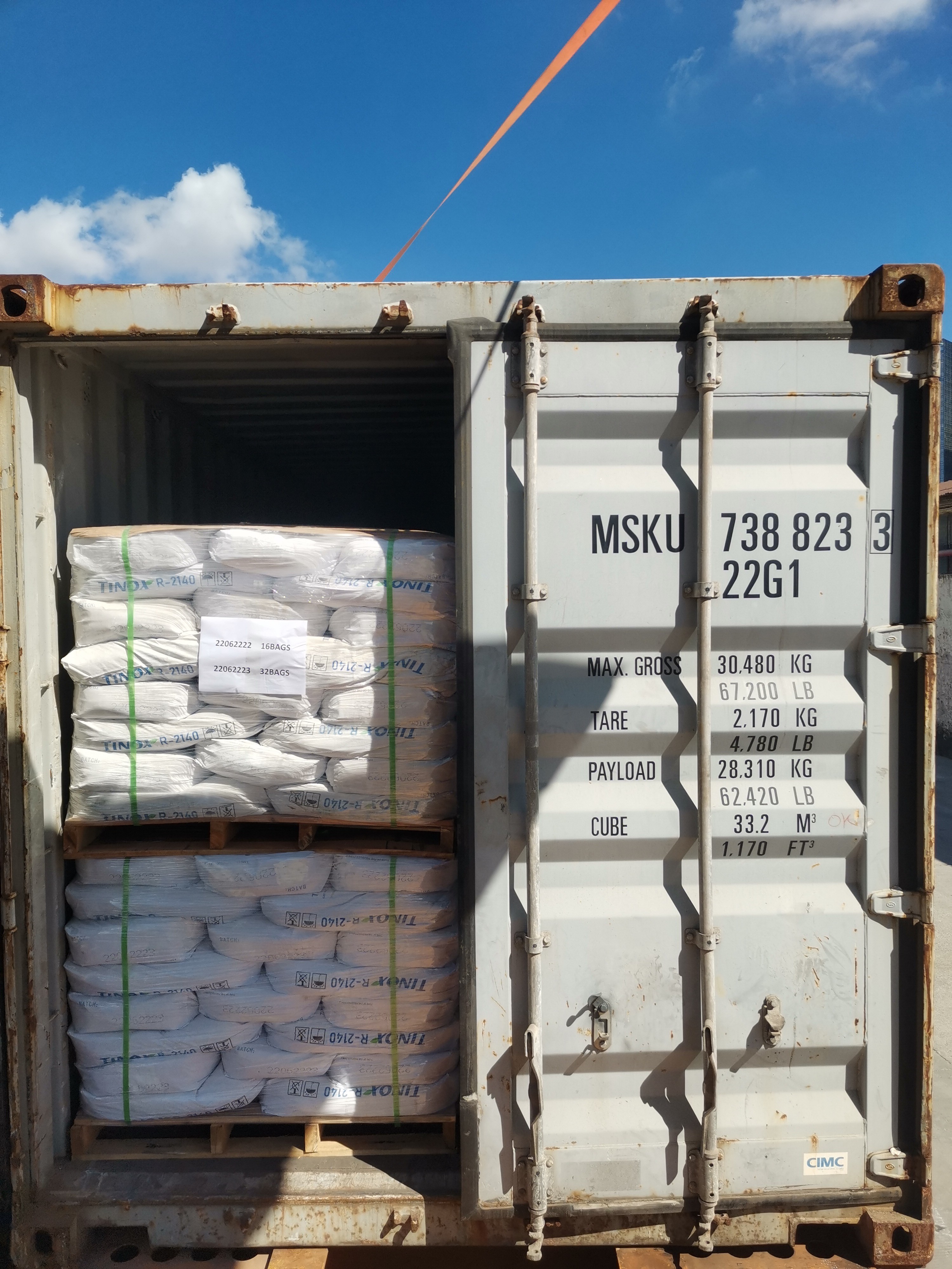 TINOX R-2140 Affordable and High-Tinting Strength Rutile Titanium ...