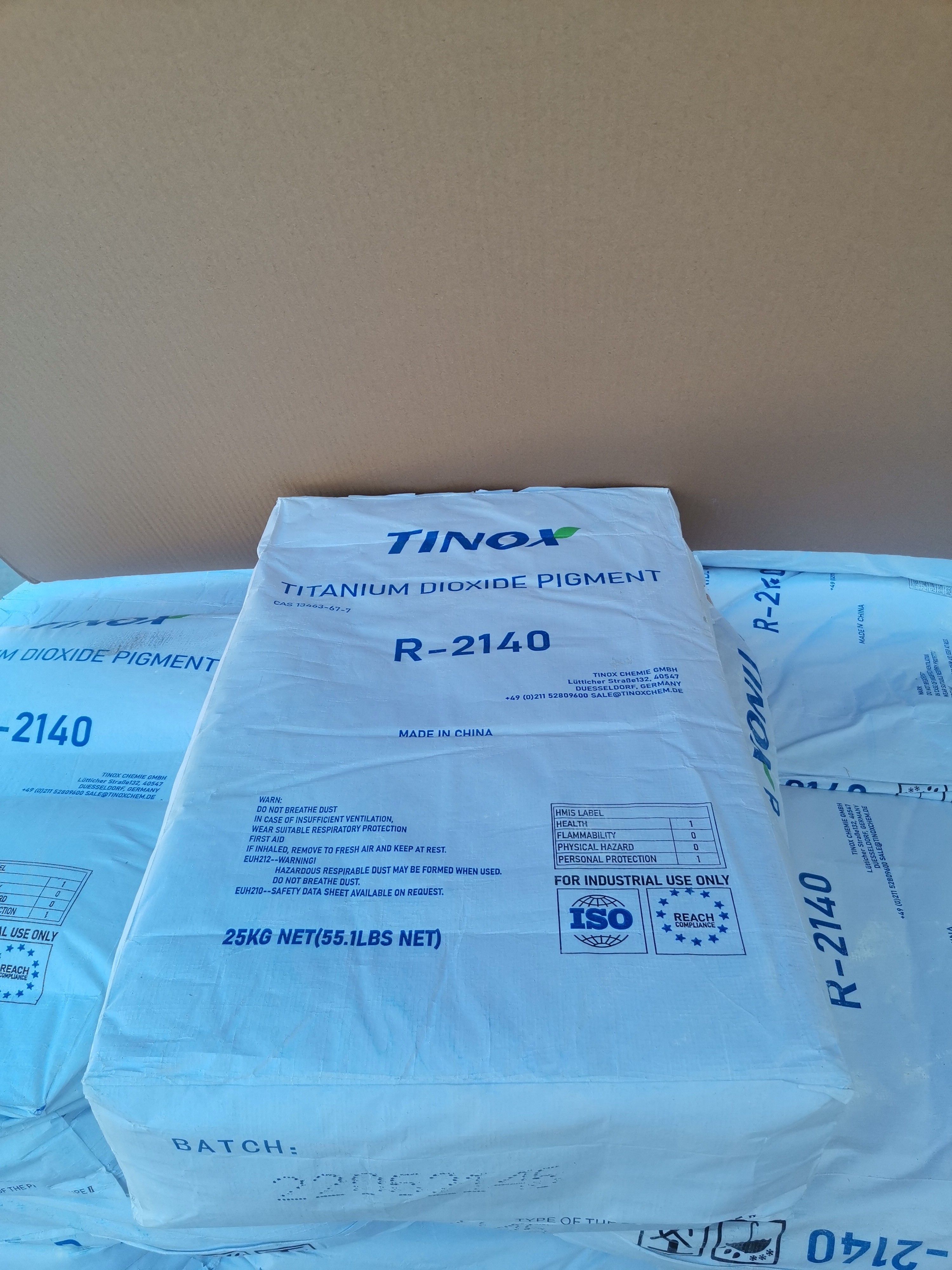 Tinox R-2140 Sulphate Process Titanium Dioxide For Paints With Strong ...
